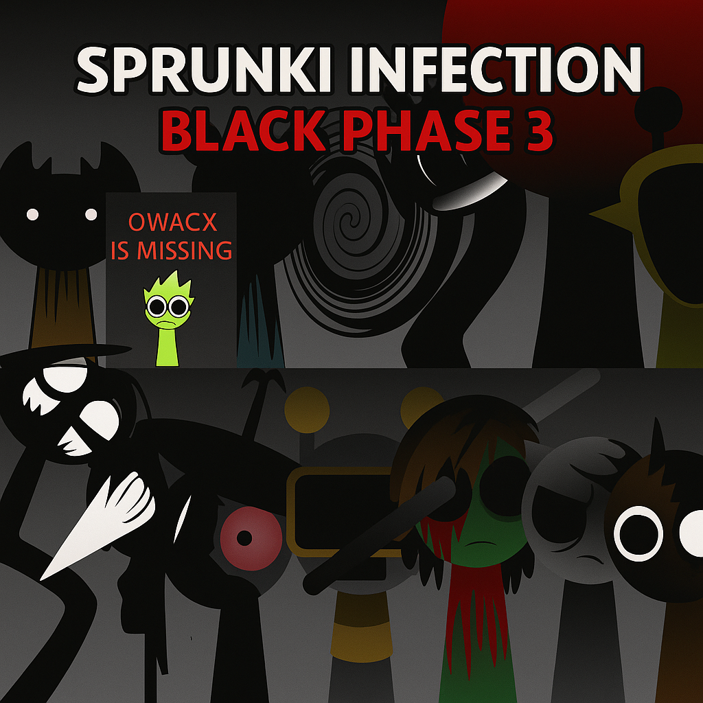 Sprunki Infection Black Phase 3