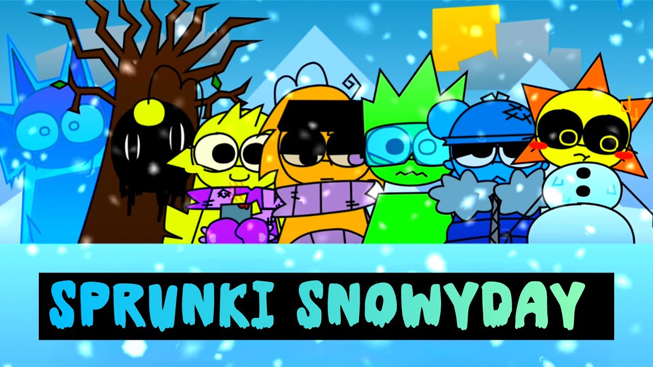 Sprunki Snowy Day